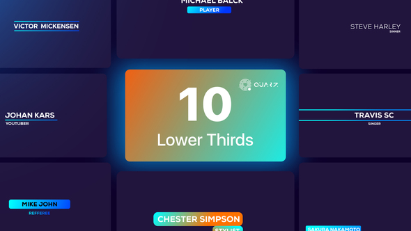 VideoHive Lower Thirds Vol. 01 44616302 - The Biggest Free Video ...